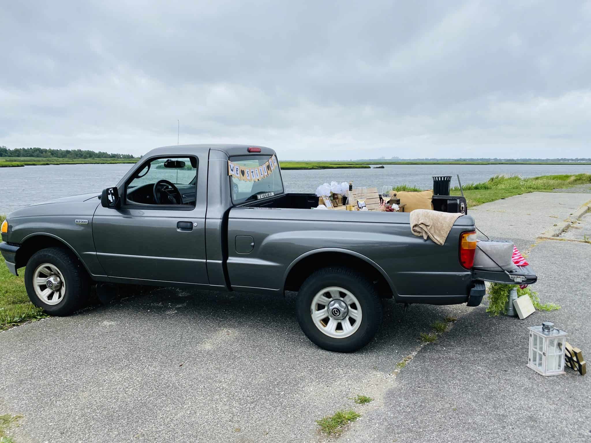 A Pick-Up Truck Picnic: The Ultimate Date Night Idea - Craft and Sparkle