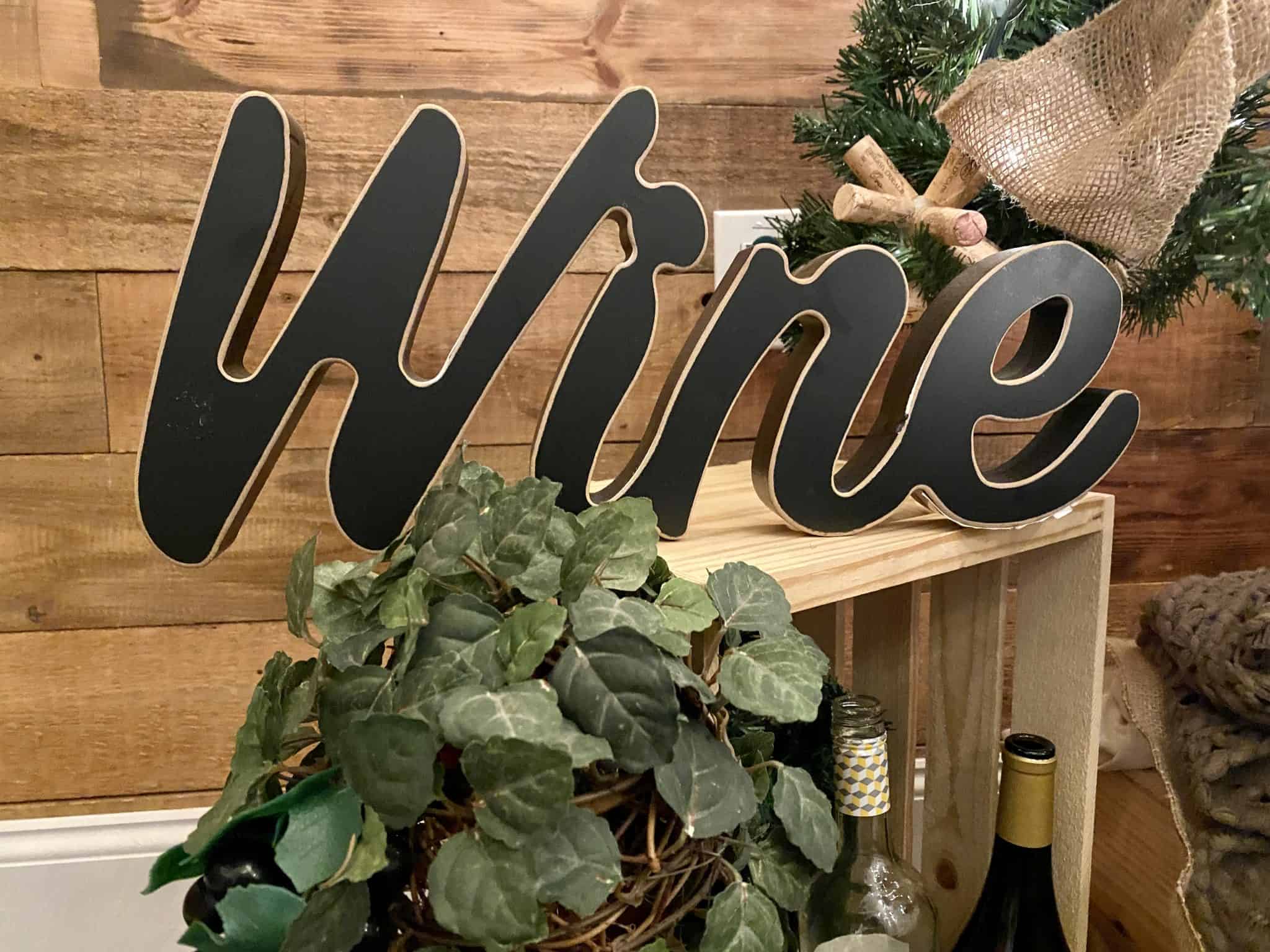 The Ultimate Wine Themed Christmas Tree - Craft and Sparkle