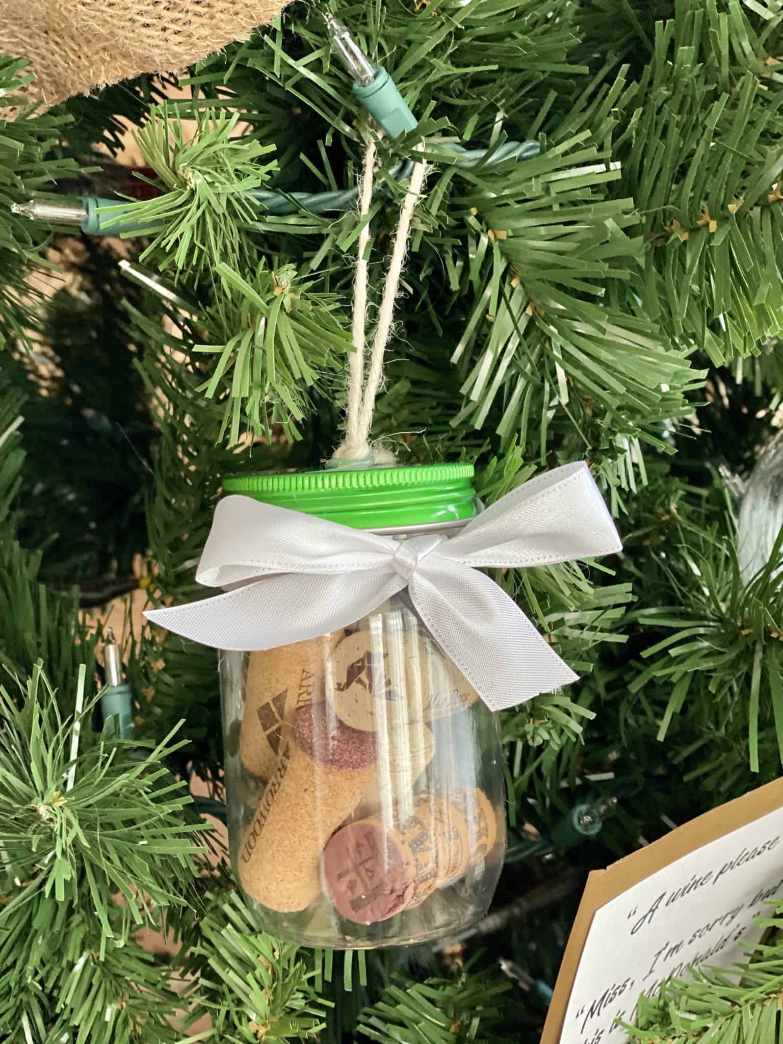 The Ultimate Wine Themed Christmas Tree - Craft and Sparkle