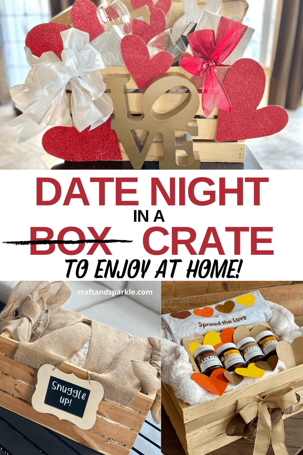 3 Romantic Date Night Ideas You Can Fit Into a Crate - Craft and Sparkle