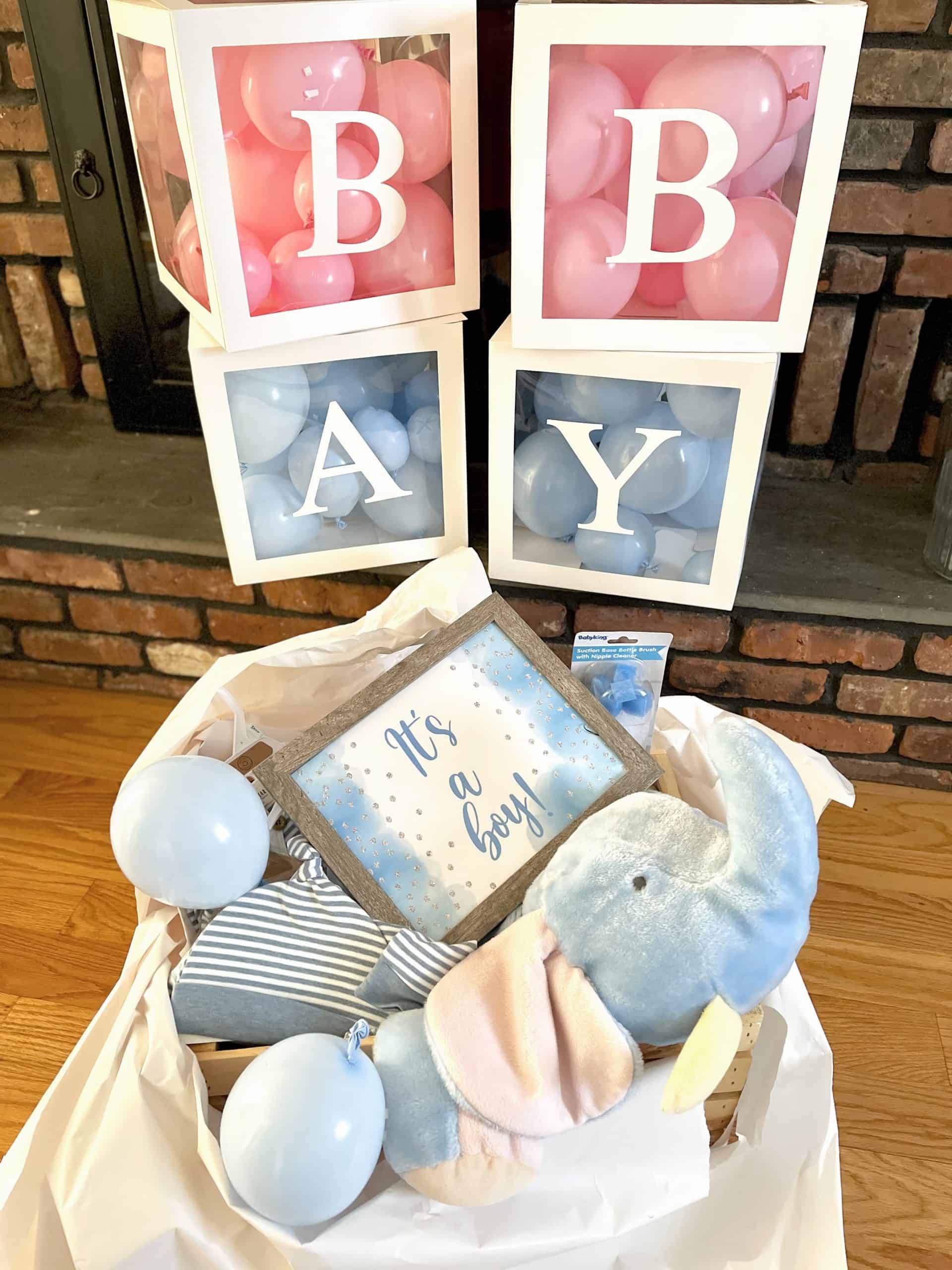 How to Make a Gender Reveal Crate - Craft and Sparkle
