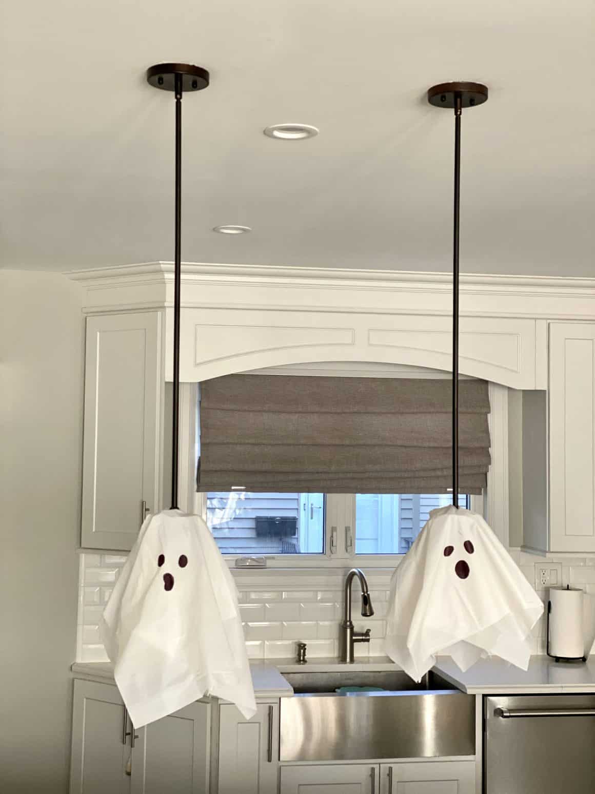 Spooky Ghosts For Your Kitchen (So Cheap & Easy!) - Craft and Sparkle