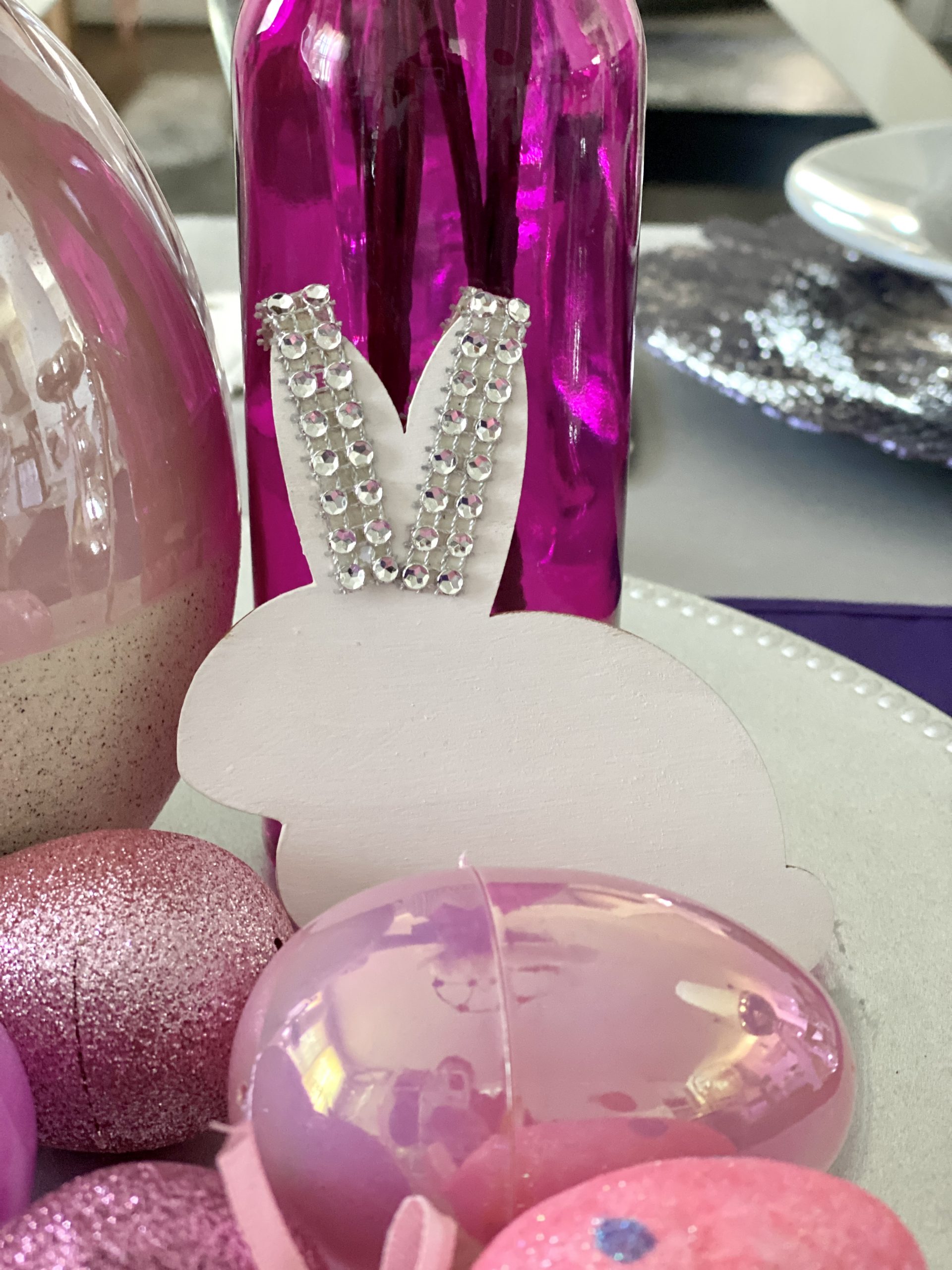 DIY Glam Easter Bunnies & Chicks - Craft and Sparkle
