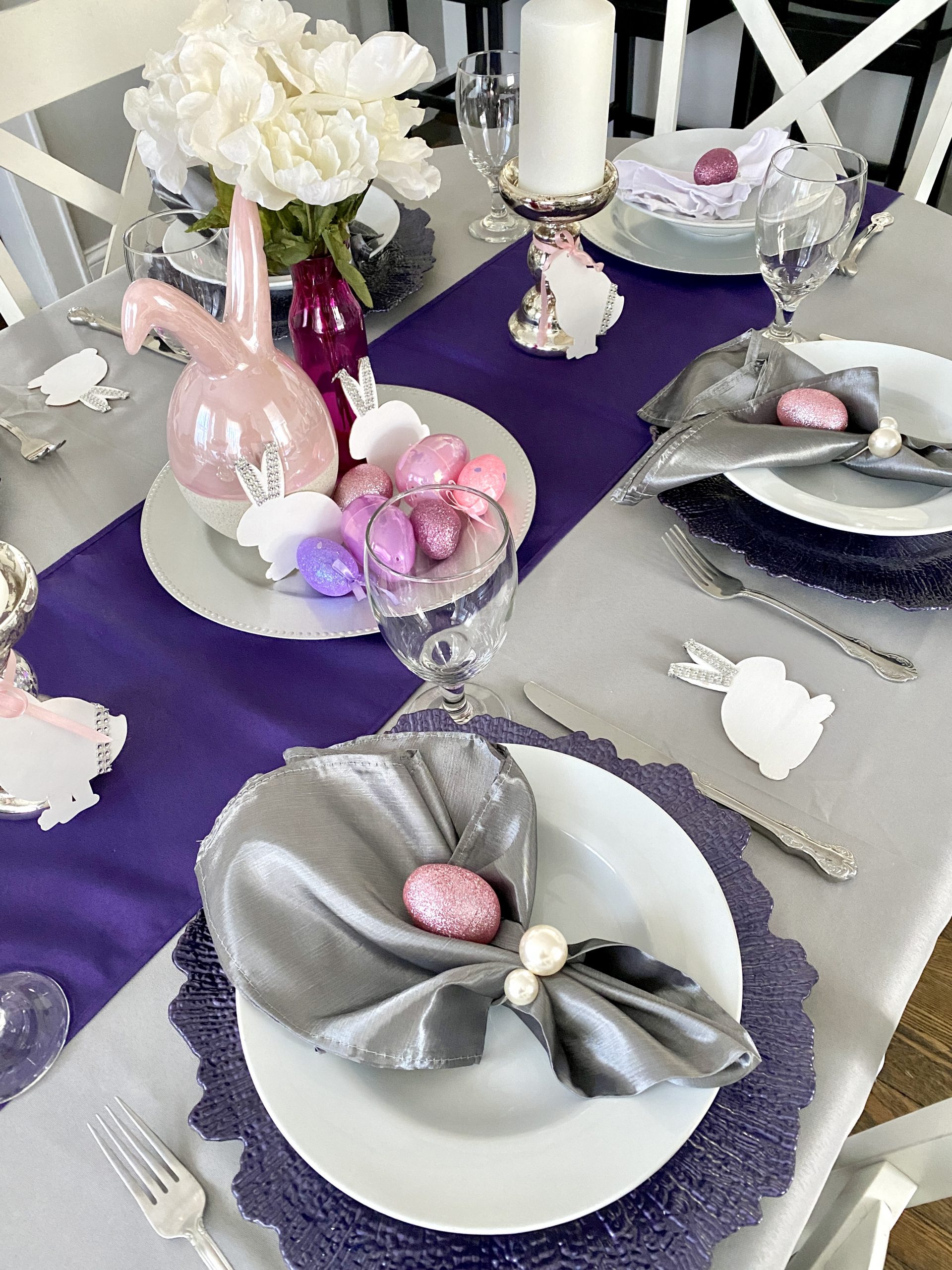 DIY Glam Easter Bunnies & Chicks - Craft and Sparkle