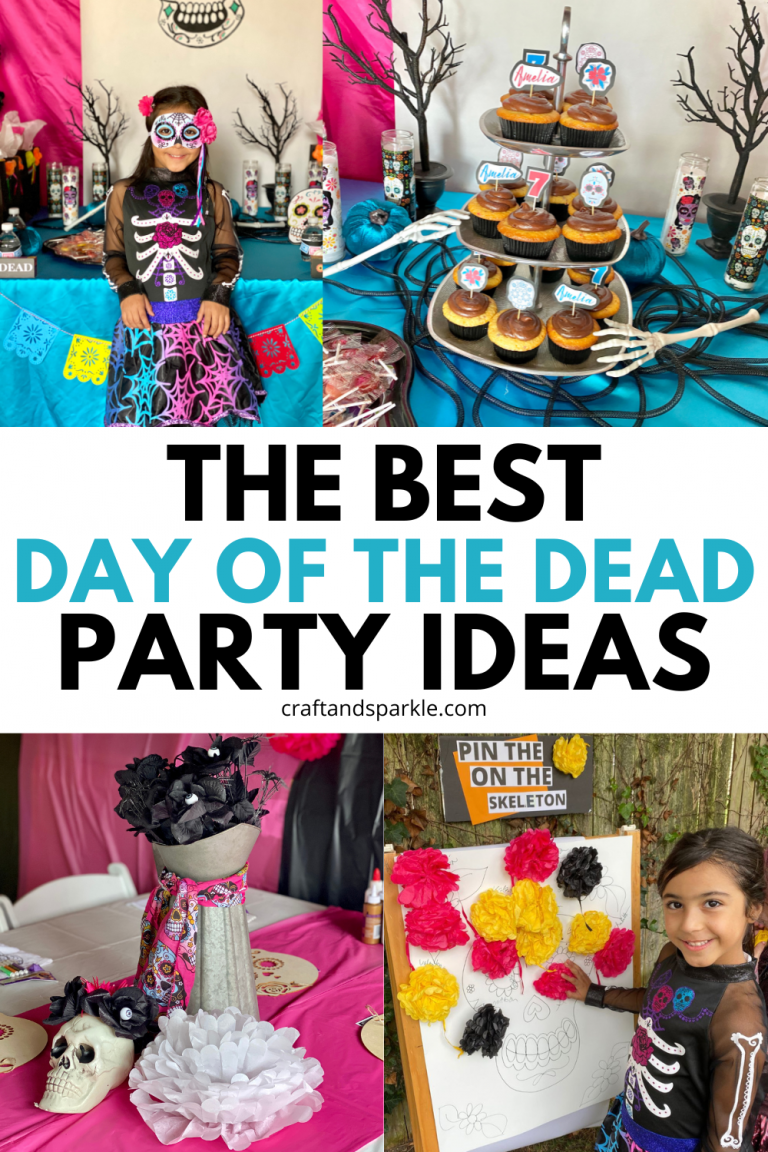 Killer Day of the Dead Party Ideas - Craft and Sparkle