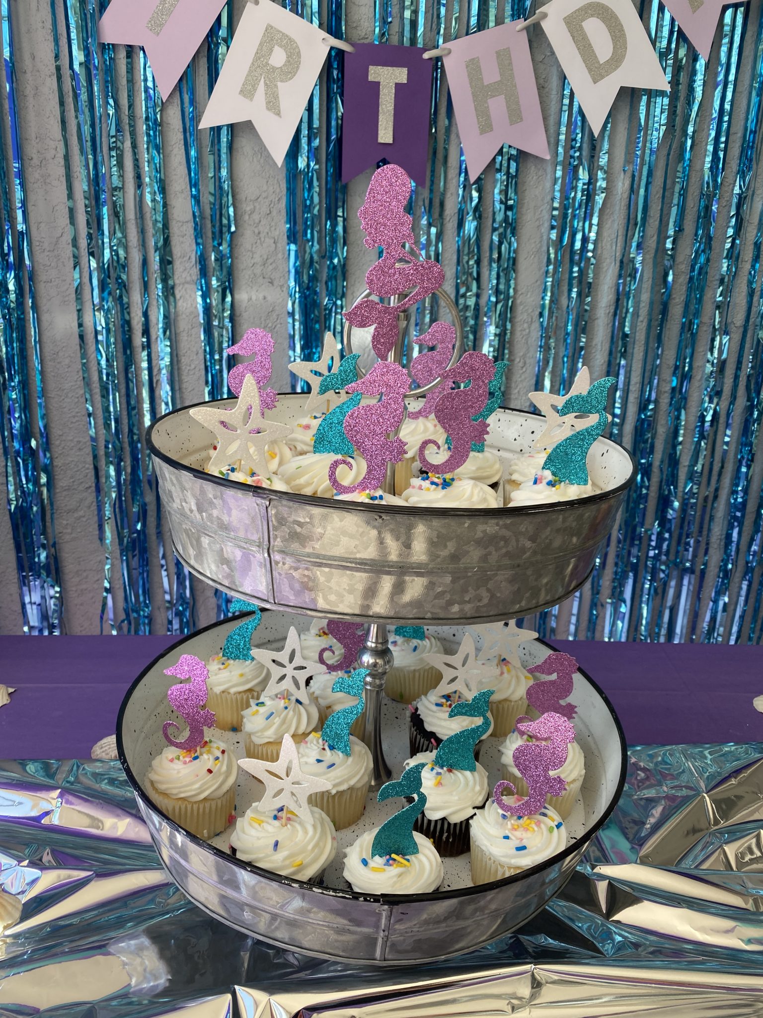The Coolest Outdoor Mermaid Birthday Party Ideas - Craft and Sparkle
