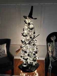 How to Make a Spooky DIY Halloween Tree - Craft and Sparkle